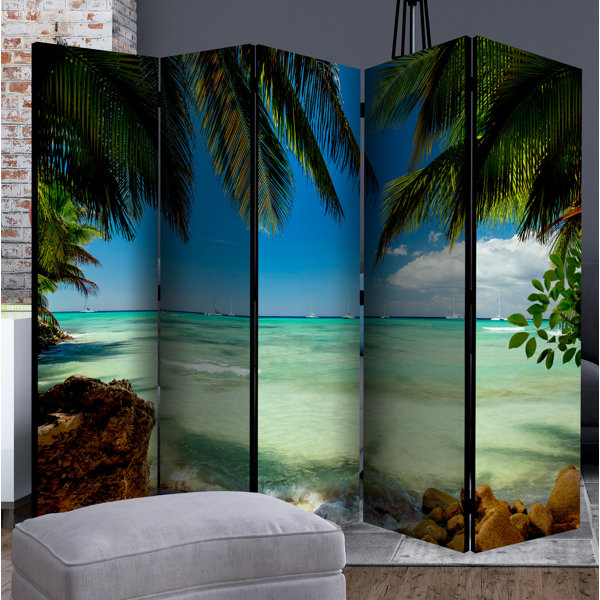 Highland Dunes Room Divider - Relaxing On The Beach [Room Dividers ...